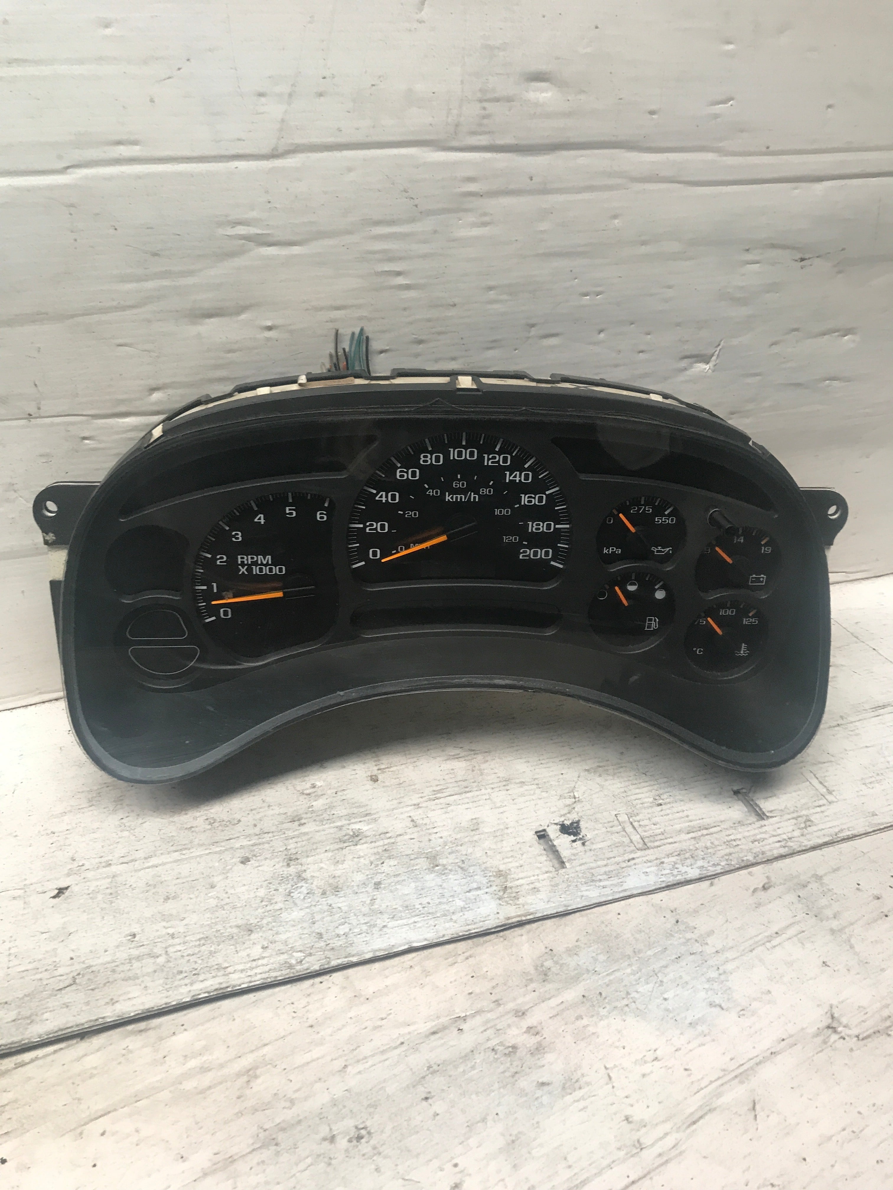 Cluster Tacometro Chevrolet Silverado 2002 2006 Gran Blazer – Canayaq